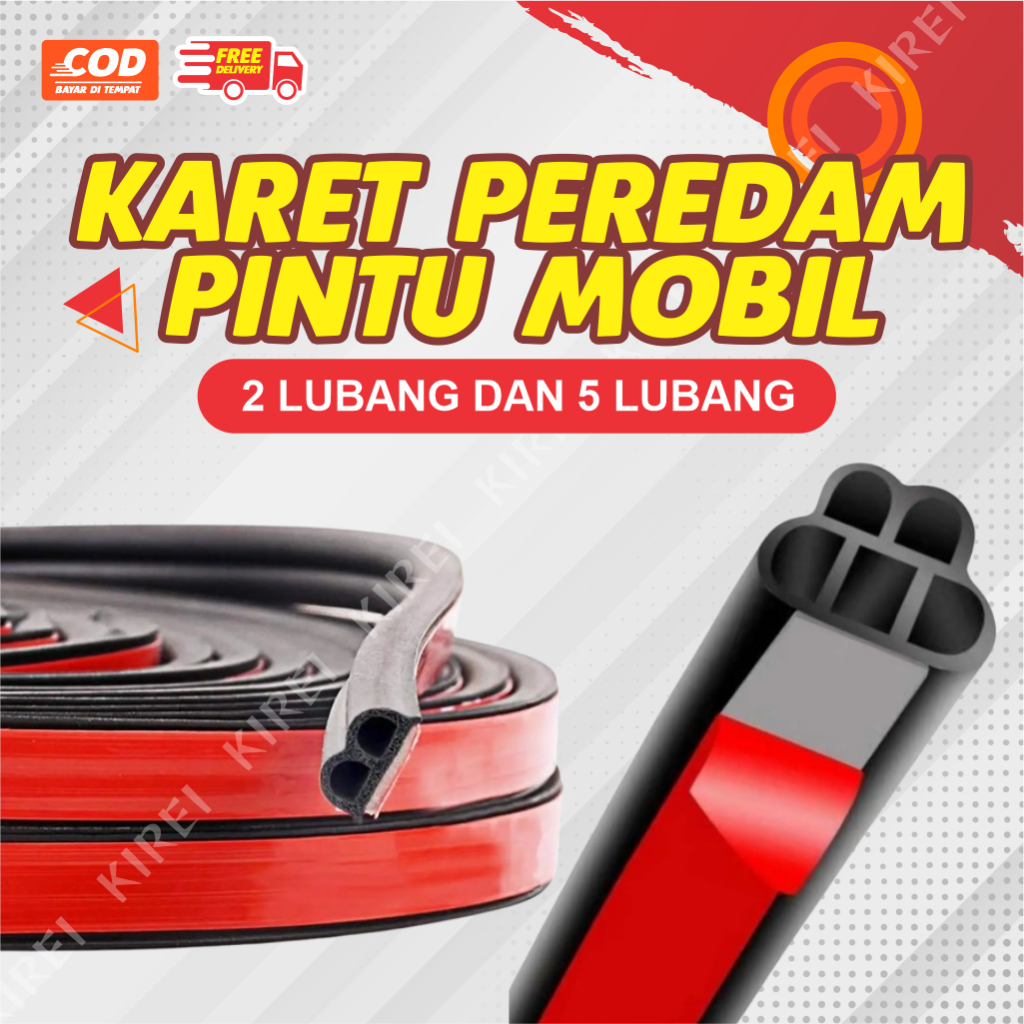 Jual Karet Peredam Pintu Mobil | List Pelindung Pintu Mobil Universal 2 ...