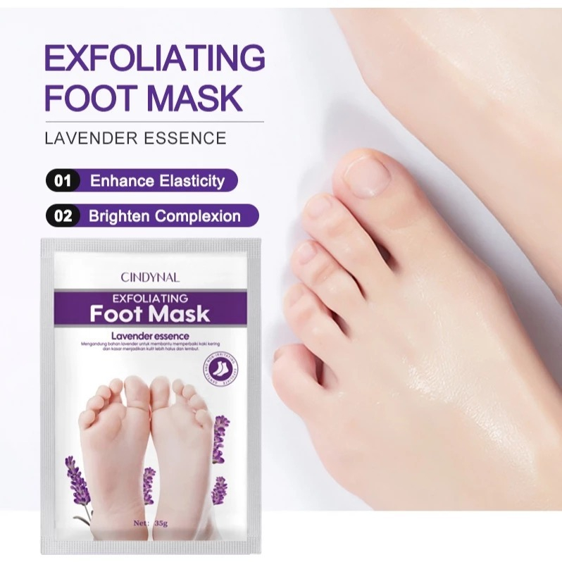 Jual CINDYNAL Foot Mask Exfoliating / Masker Kaki Pengelupas Kulit Mati ...