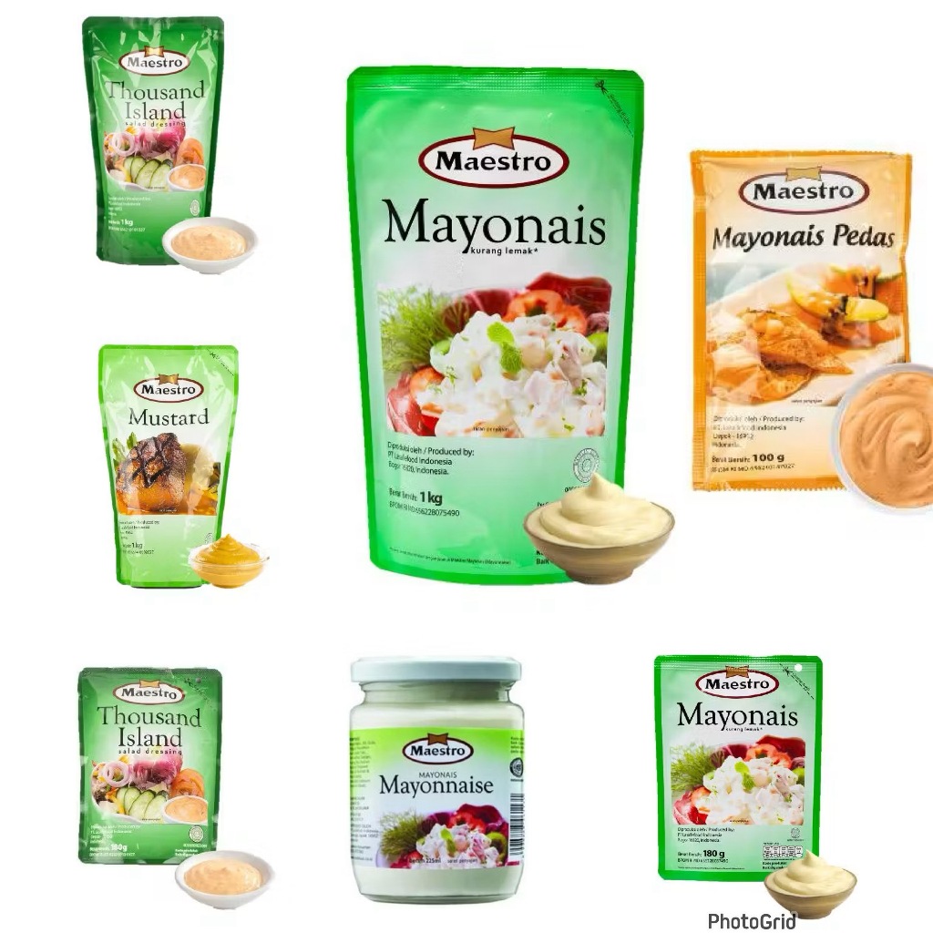 Jual Maestro Mayonaise/ Mustard | Shopee Indonesia