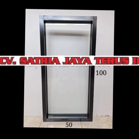 Jual Kusen Aluminium Kaca Mati 100x50 | Shopee Indonesia