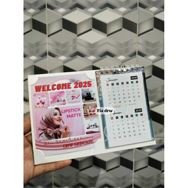 Jual Kalender drw 2026/kalender drw skincare/kalender custom | Shopee Indonesia