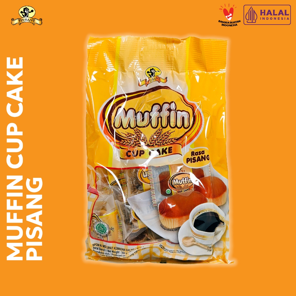 Jual Pusan Muffin Cup Cake Pisang | Shopee Indonesia