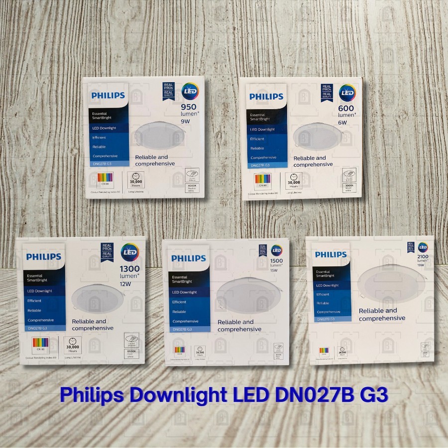 Jual Philips DN027B Downlight Led 220-240V- Putih All Varian | Shopee ...
