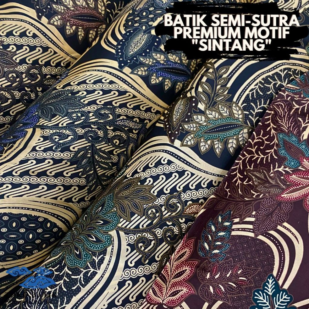 Jual Kain Batik Semi-Sutra Premium Silky MOTIF CUMI Kalimantan "Sintang ...