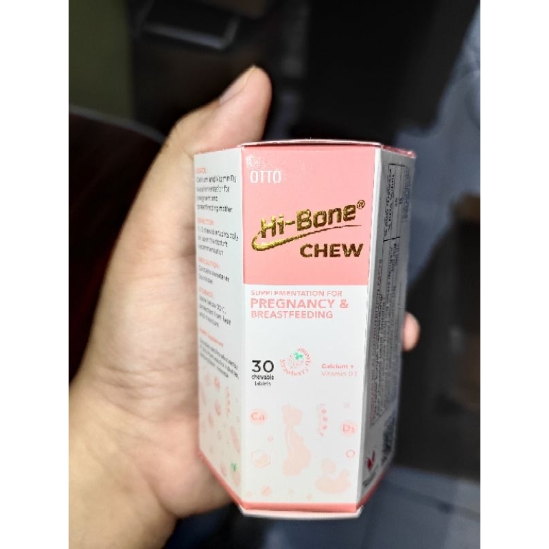 Jual Hi Bone Active Rasa Strawberry Box isi 30 tablet | Shopee Indonesia