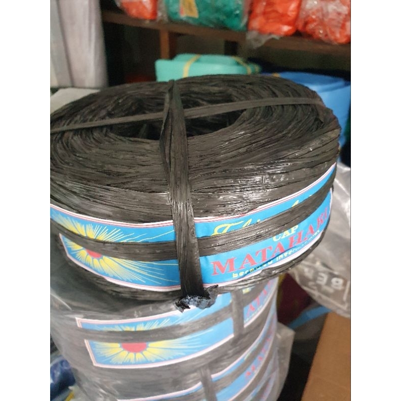 Jual Tali plastik rafiah hitam Matahari per pcs | Shopee Indonesia