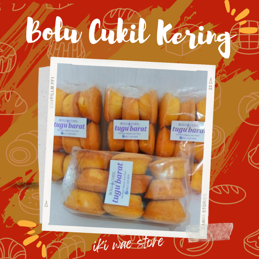 Jual Bolu Cukil Kering Crispy TUGU BARAT Khas Magetan//Bolu Kering ...