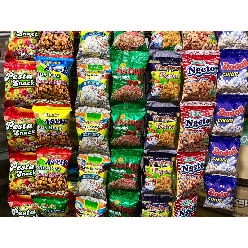 Jual Snack Jadul / Asyik / Astaga / Pang Pang / Ngetop / Dadali Cikur ...