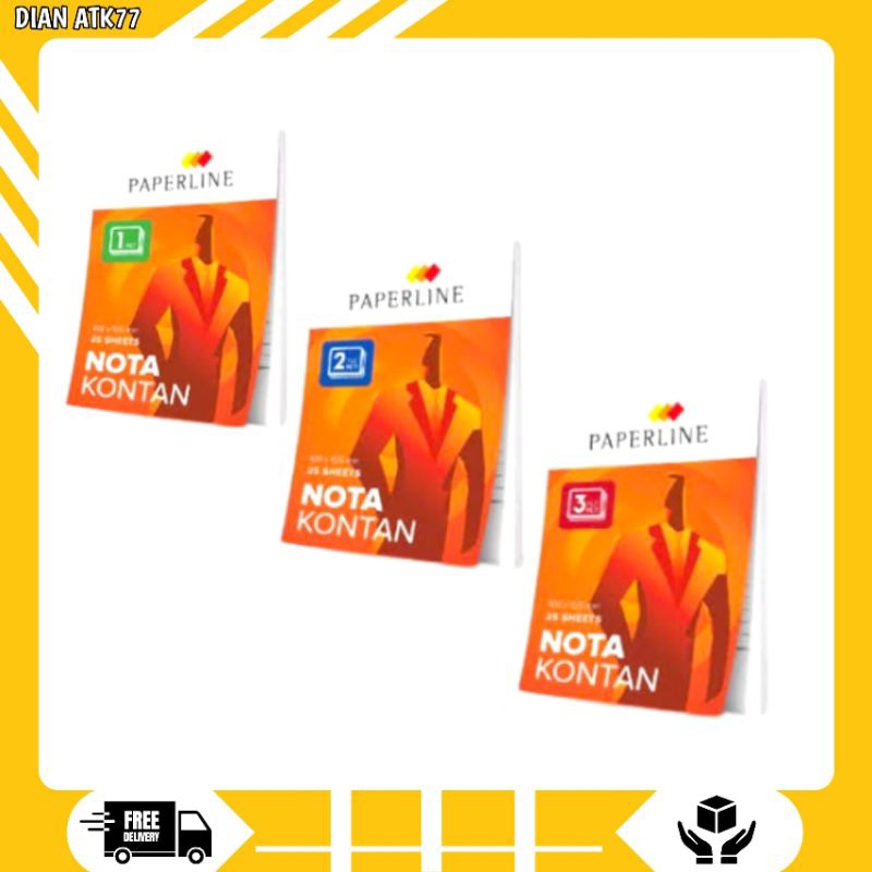 Jual NOTA Bon - NOTA Kontan Untuk Keperluan Toko - Kantor Dll Isi 25 ...