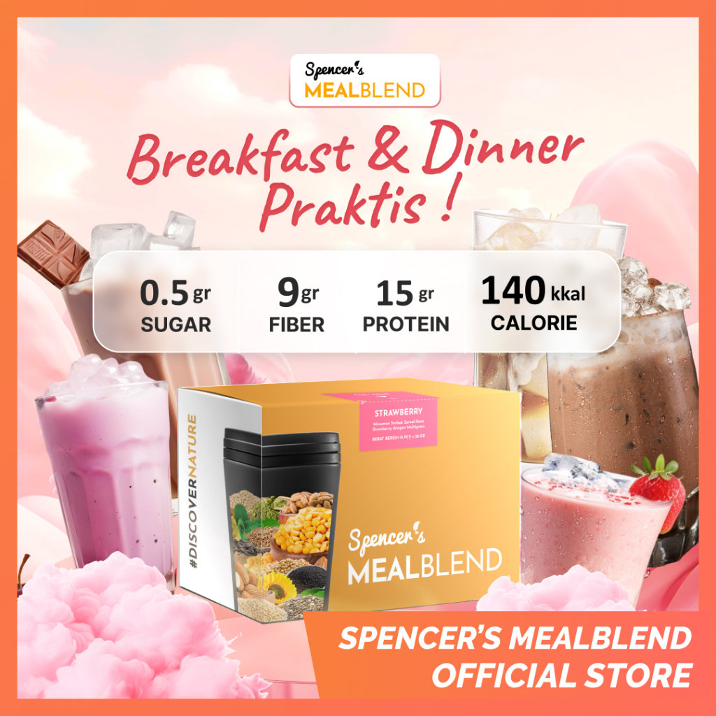 Jual Spencer's MealBlend - Complete Nutrition Meal Solusi Langsing ...