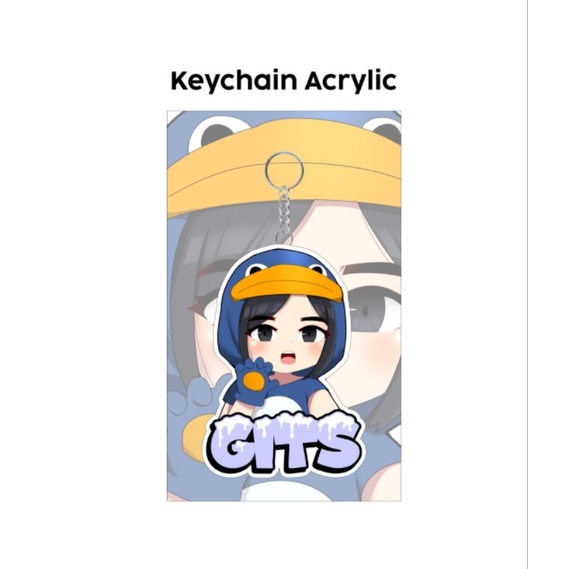 Jual Keychain Acrylic Gita JKT48 Chibi Art - Gantungan Kunci Akrilik UV ...