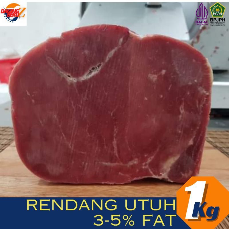 Jual DAGING (TOPSIDE PAHA BELAKANG 3-5% Kadar FAT) 1kg Halal Frozen ...