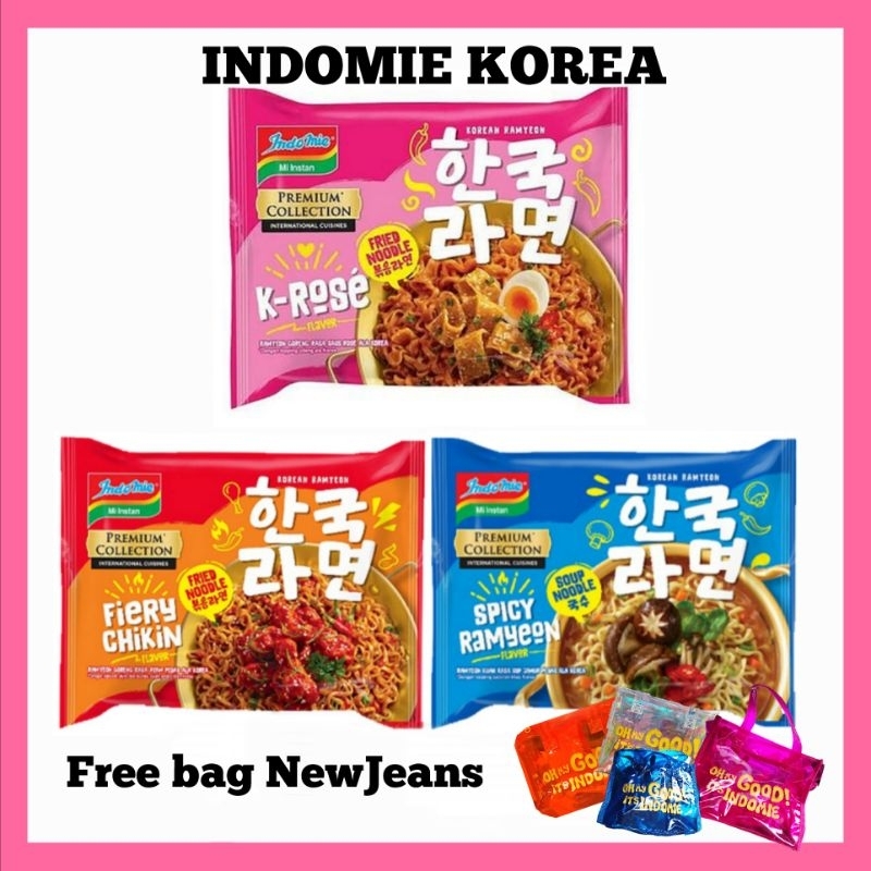 Jual Indomie Korea newjeans ramyeon Fiery krose goreng kuah Aceh rawon rendang soto Banjar ayam ...
