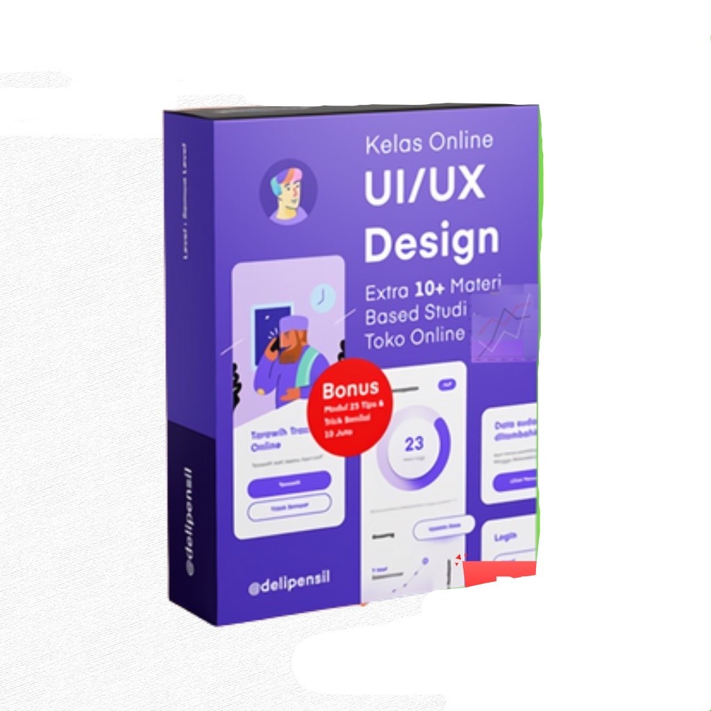 Jual UI UX DESIGN Class Belajar UI Web Design Lengkap | Shopee Indonesia