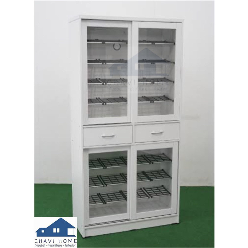 Jual Rak sepatu pintu sliding rak sepatu pintu geser tinggi dengan laci ...