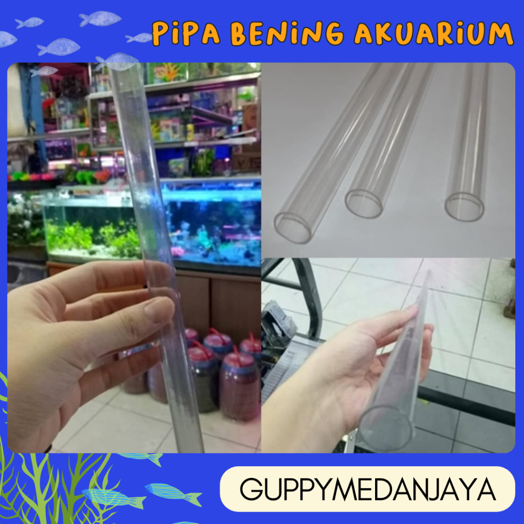 Jual PIPA BENING AQUARIUM UNDERGRAVEL FILTER FILTRASI AQUARIUM ...