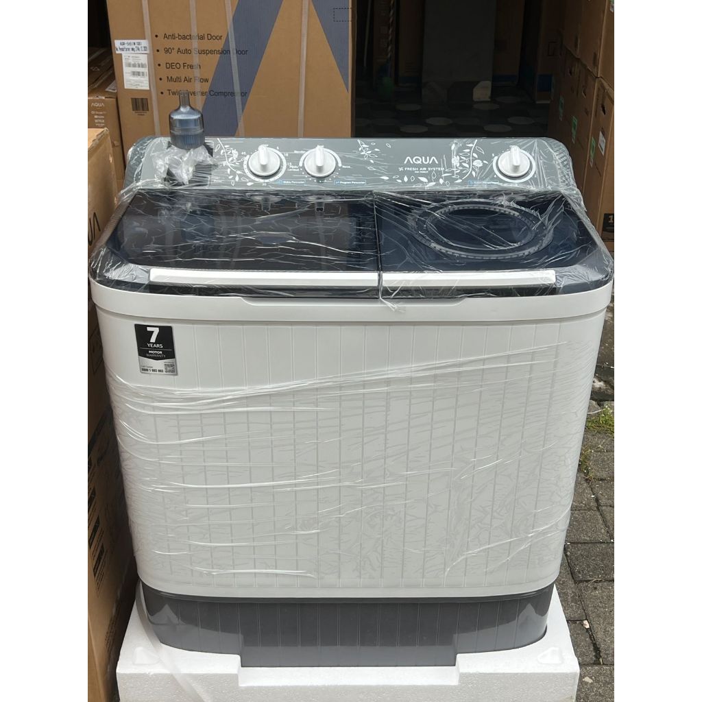 Jual MESIN CUCI 2 TABUNG AQUA 7030HT = 7KG / MESIN CUCI 2 TABUNG AQUA 1030HT = 10KG (NEW MODEL ...