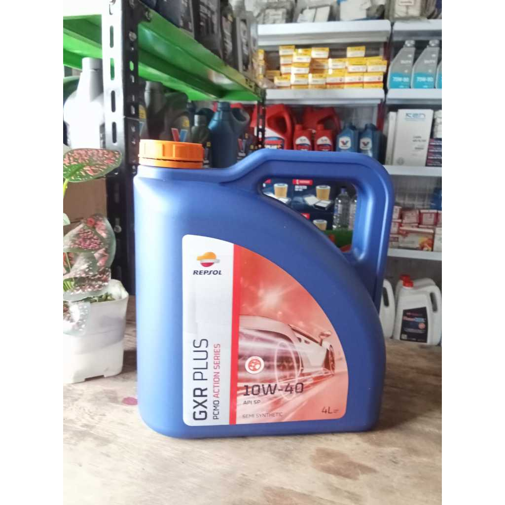 Jual OLI REPSOL SAE 10W-40 GXR PLUS SEMI SYNTHETIC SPESIFIKASI API SP ...