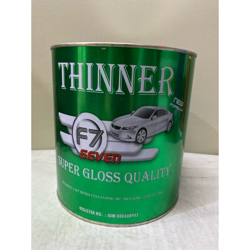 Jual THINNER F7 5 LTR/PENGENCER CAT KAYU DAN BESI/PELARUT CAT KAYU DAN ...