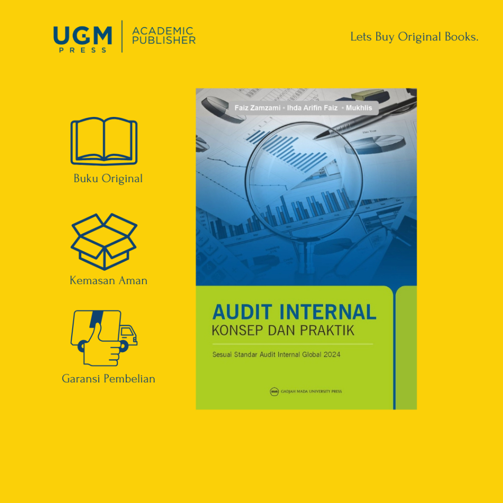 Jual UGM Press Buku Original Audit Internal Konsep dan Praktik Sesuai Standar Audit Internal ...