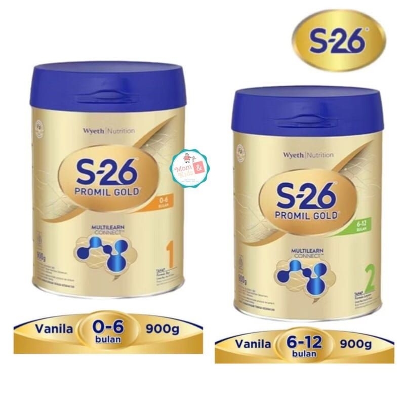 Jual S-26 Promil Gold 1 Dan Promil 2 Gold 900gr || Promil Gold Tahap 1 ...