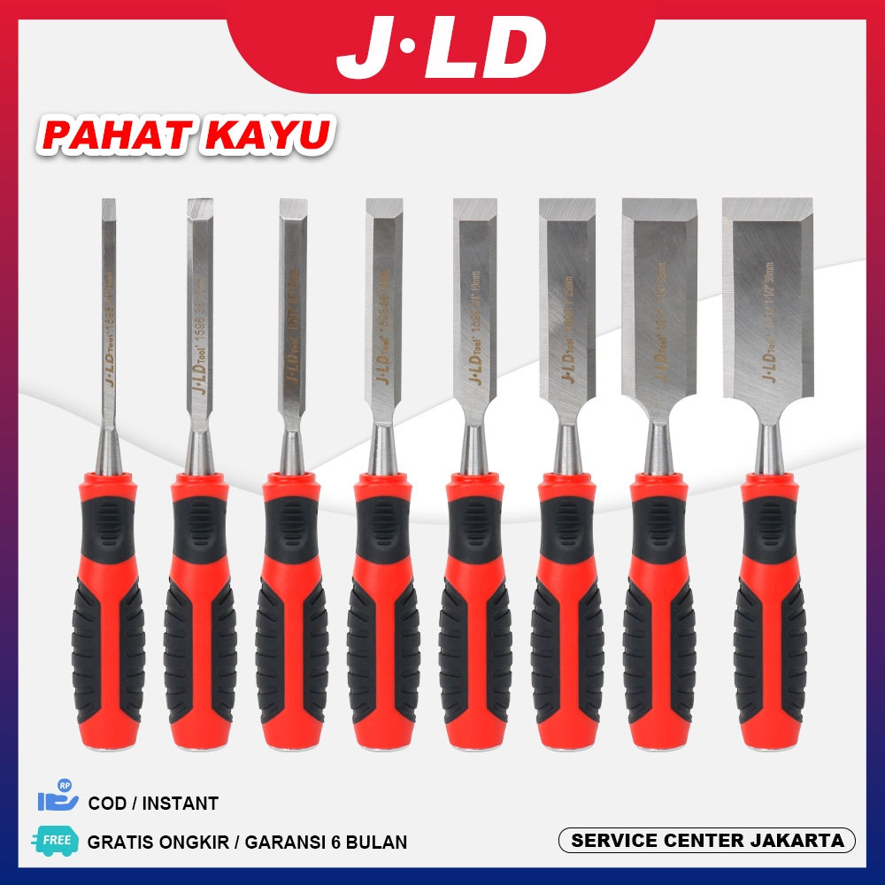 Jual JLD Pahat Kayu Pukul Punch Wood Chisel Wood Chisel Gagang Fiber ...