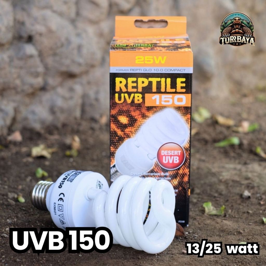 Jual Exo Terra Reptile UVB 150 / Desert Terrarium Bulb | Shopee Indonesia