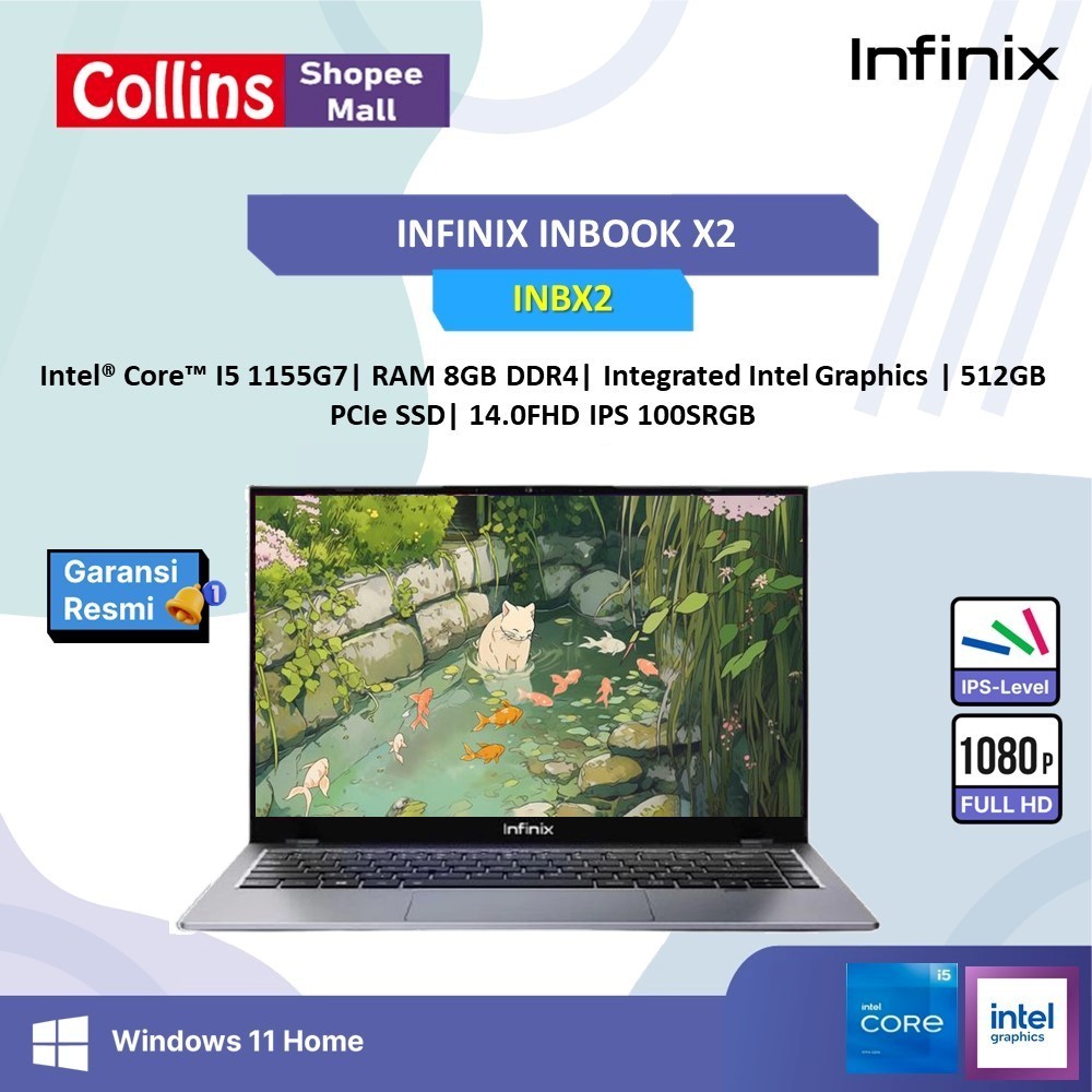 Jual INFINIX INBOOK AIR I5 1235U 16GB 512GB W11 14.0FHD IPS 100SRGB ...