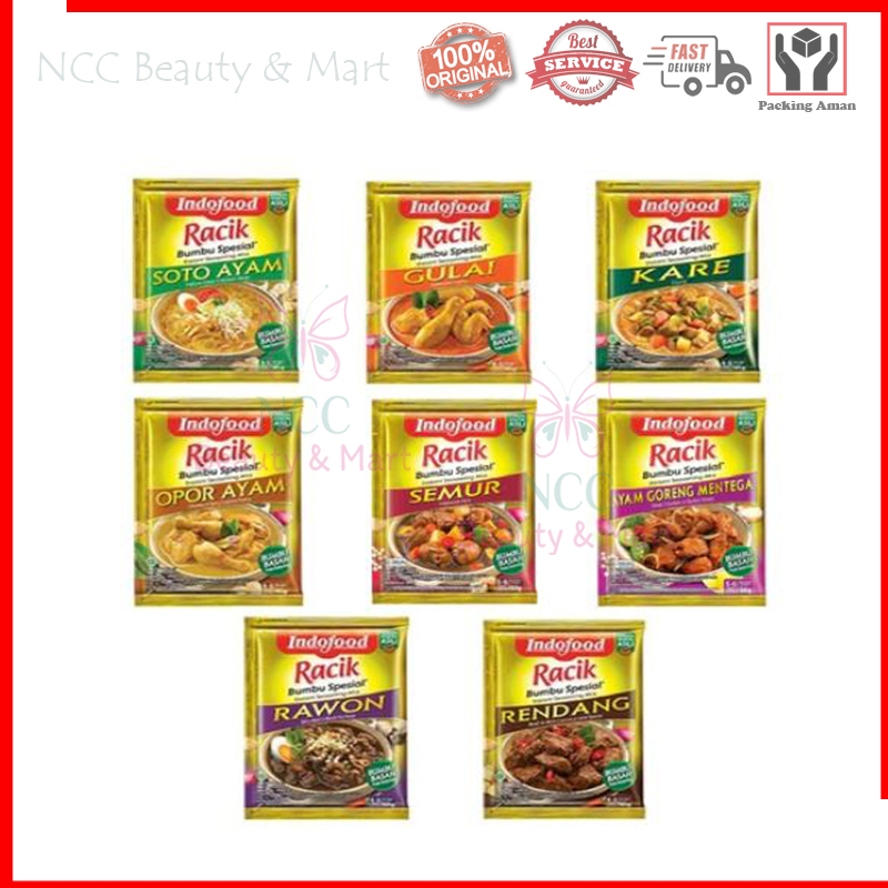 Jual * NCC * Indofood Racik Bumbu Spesial Basah Gulai Rendang Rawon ...