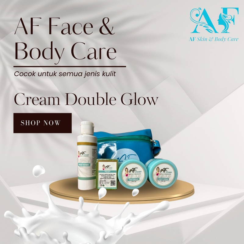 Jual Cream AF double glow | Shopee Indonesia