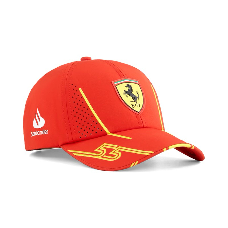 Jual Scuderia Ferrari 2024 Team Carlos Sainz Cap 1:1 / Topi Pembalap F1 ...