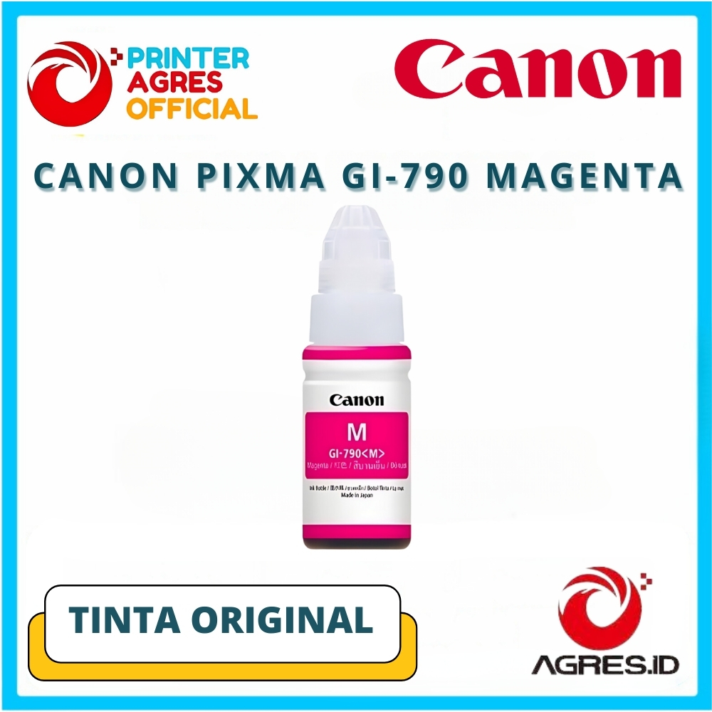 Jual Tinta Printer CANON GI 790 GI-790 GI790 Magenta Colour Warna ...