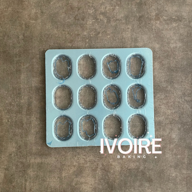 Jual Korean Mini Dacquoise Mold 12 cav | Shopee Indonesia