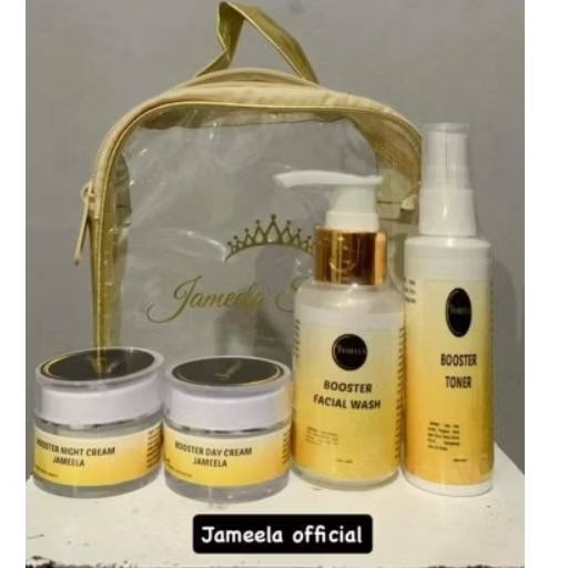 Jual READY STOK PAKET LENGKAP SKINCARE JAMEELA JELLY GLOW DAN CREAM ...