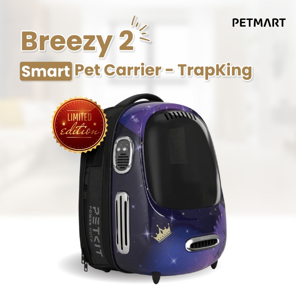Jual PETKIT Breezy 2 Smart Carrier Sterling Davis | Shopee Indonesia