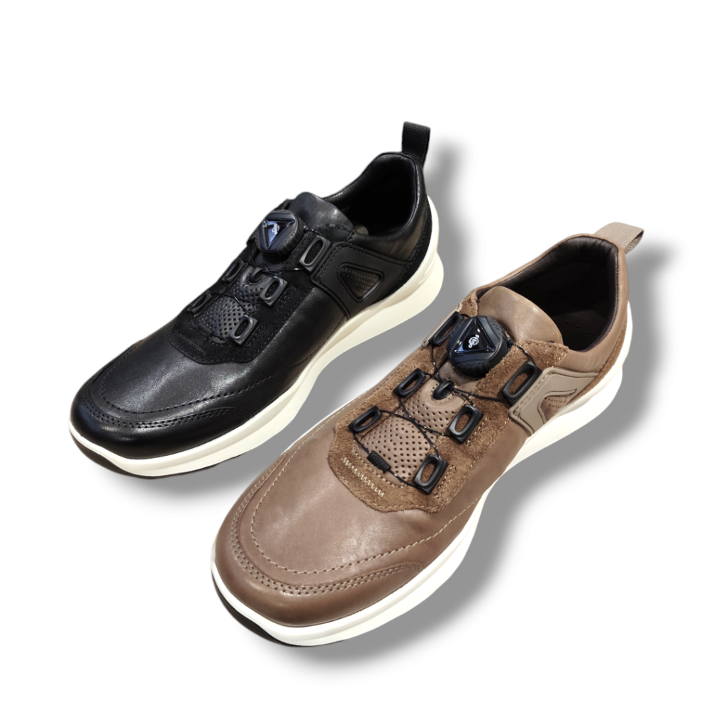 Jual Crocodile CR 3334 Sepatu Fitgo Warna Black dan Khaki | Shopee ...