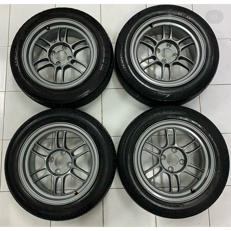 Jual VELG SECOND REP ENKEI RPF FACE 02 R15 SET BAN | Shopee Indonesia