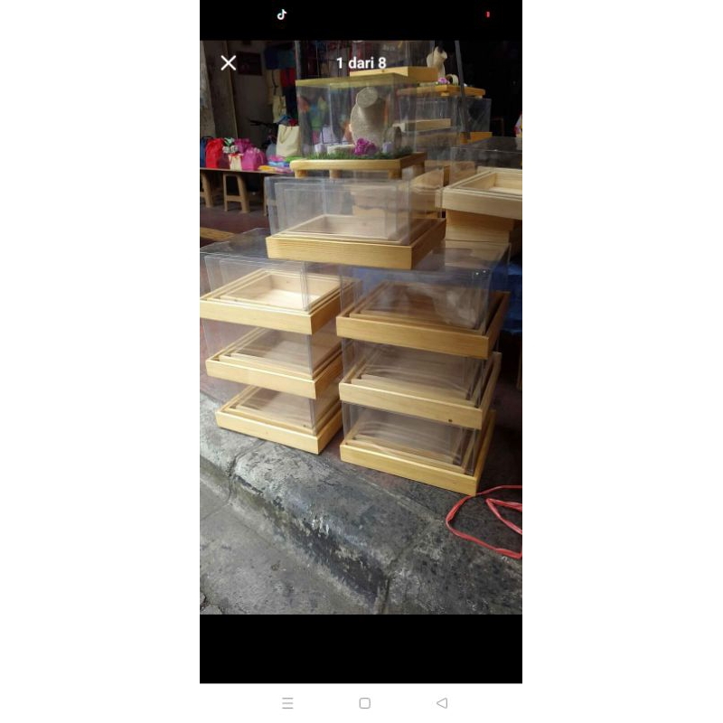 Jual Kotak Box Hantaran kayu jati Belanda | Shopee Indonesia