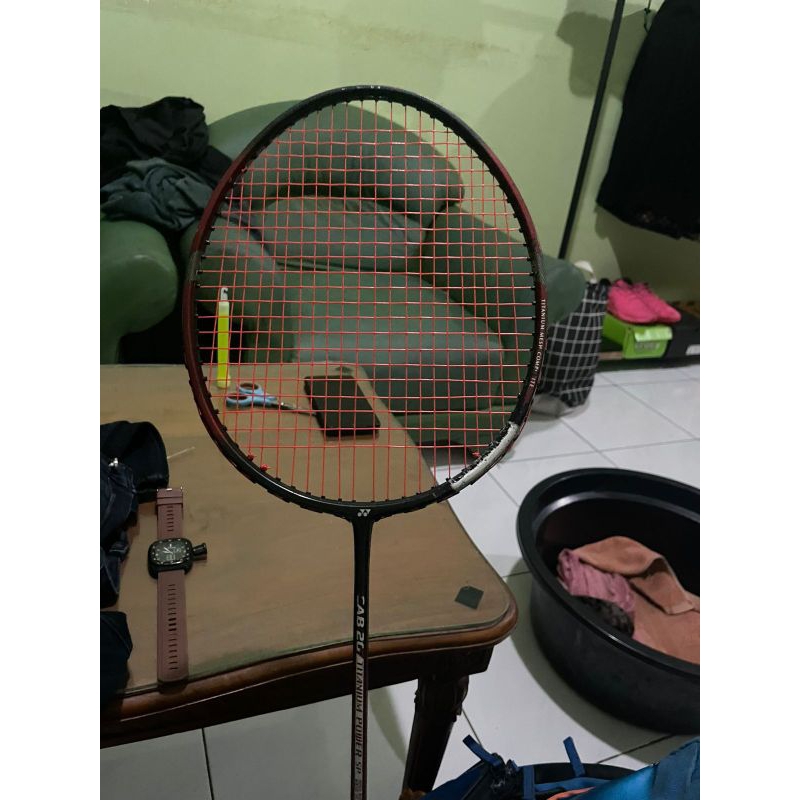 Jual RAKET SECOND YONEX CARBONEX 26 TITANIUM POWER SP | Shopee Indonesia