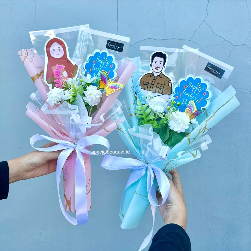 Jual BUKET SPECIAL HARI GURU / BUKET TEACHERS DAY / BUKET SIMPLE HARI ...