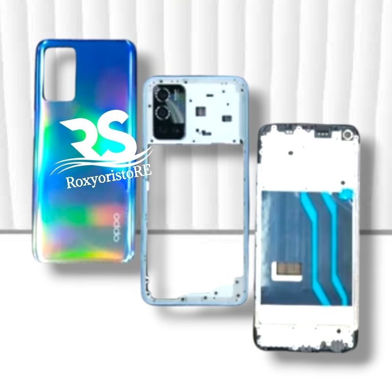 Jual Housing Casing Fullset Oppo A55 4G - Lengkap Tulang dan Backdoor ...