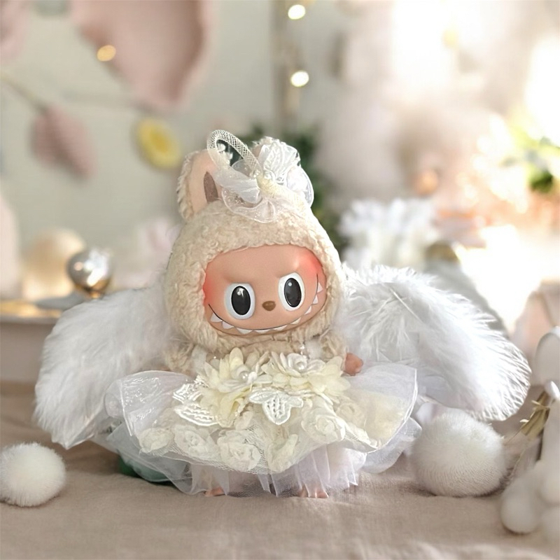 Jual Baju Labubu Princess Collection White Angel Premium Handmade ...