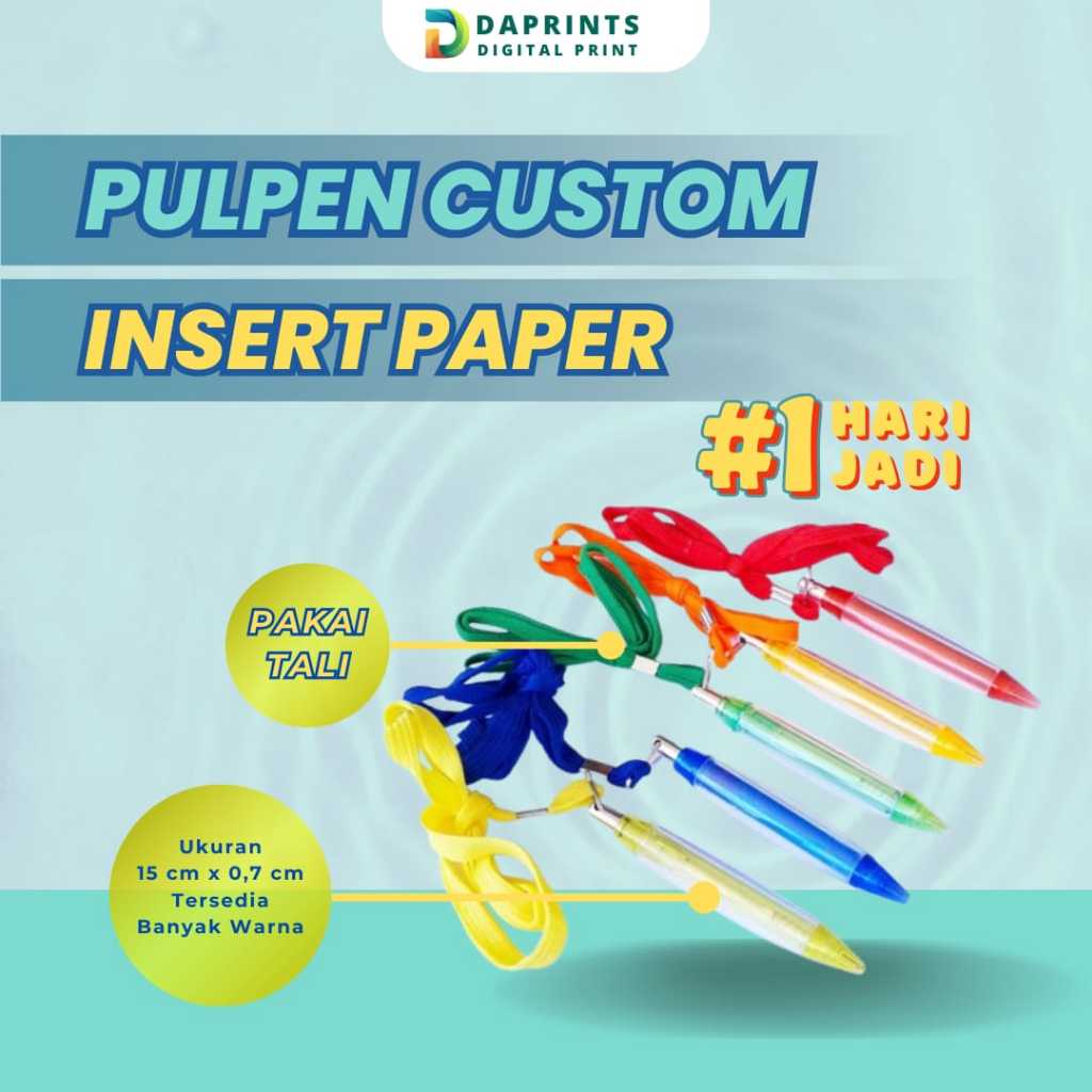 Jual Souvenir Pulpen Insert Paper Custom Murah, Elegan, Praktis ...
