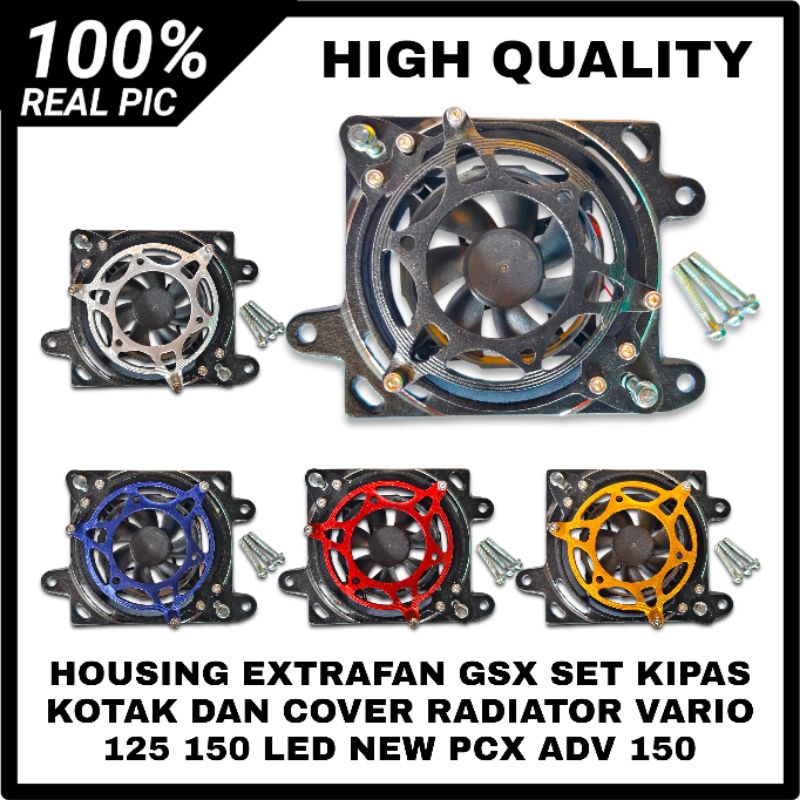 Jual HOUSING EXTRAFAN COVER OTOM KIPAS RADIATOR EXTRA FAN GSX SET KIPAS KOTAK DAN COVER RADIATOR ...