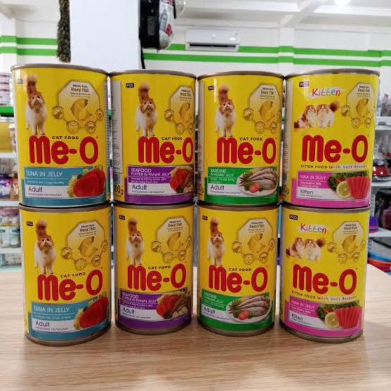Jual MEO KALENG 400gr Cat Wet Food Me-o Makanan Kucing Basah | Shopee ...