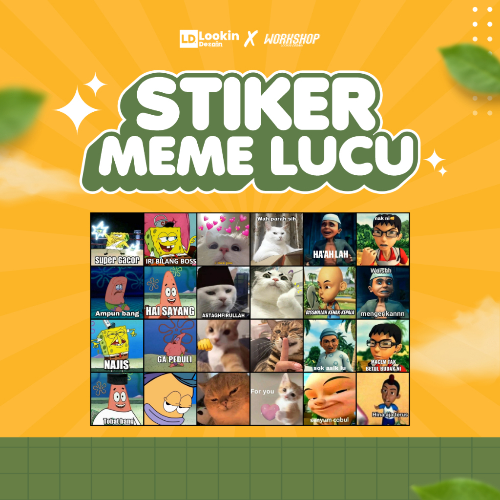 Jual STIKER MEME ABSURD, SHITMEME, LUCU, NGAKAK, TERBARU | Shopee Indonesia