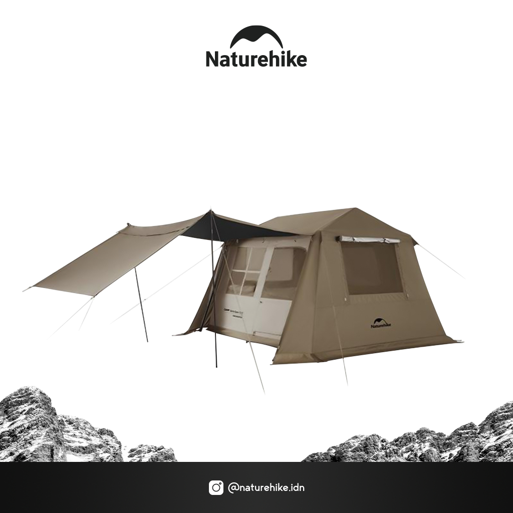 Jual Naturehike Village 6 CNK2300ZP021 Tenda Camping Quick Open | Shopee Indonesia