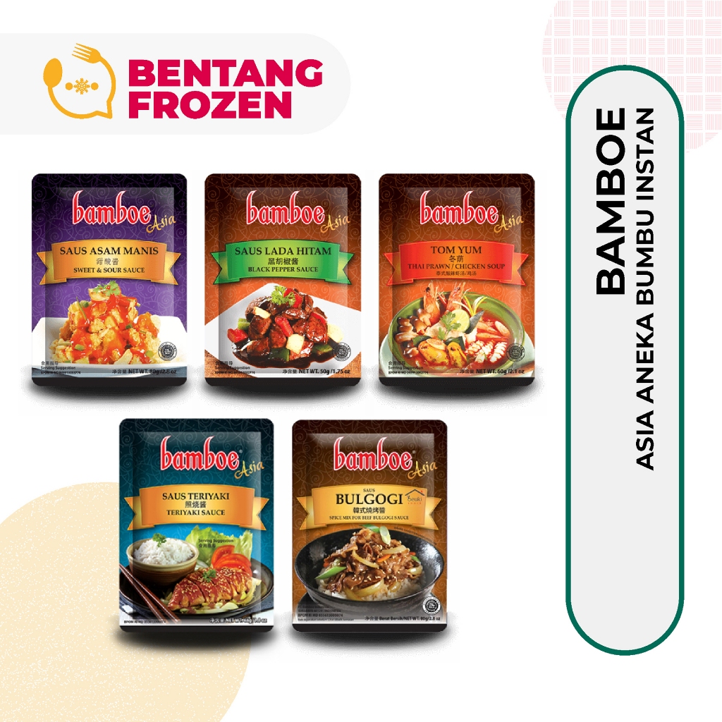 Jual Bamboe Asia Bumbu Instan All Varian | Shopee Indonesia