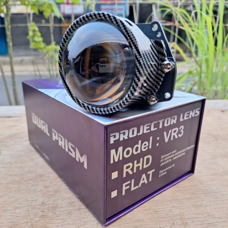 Jual biled vinyx vr3 gen2 dual prism ukuran 3 inch 80 watt hi lo beam ...