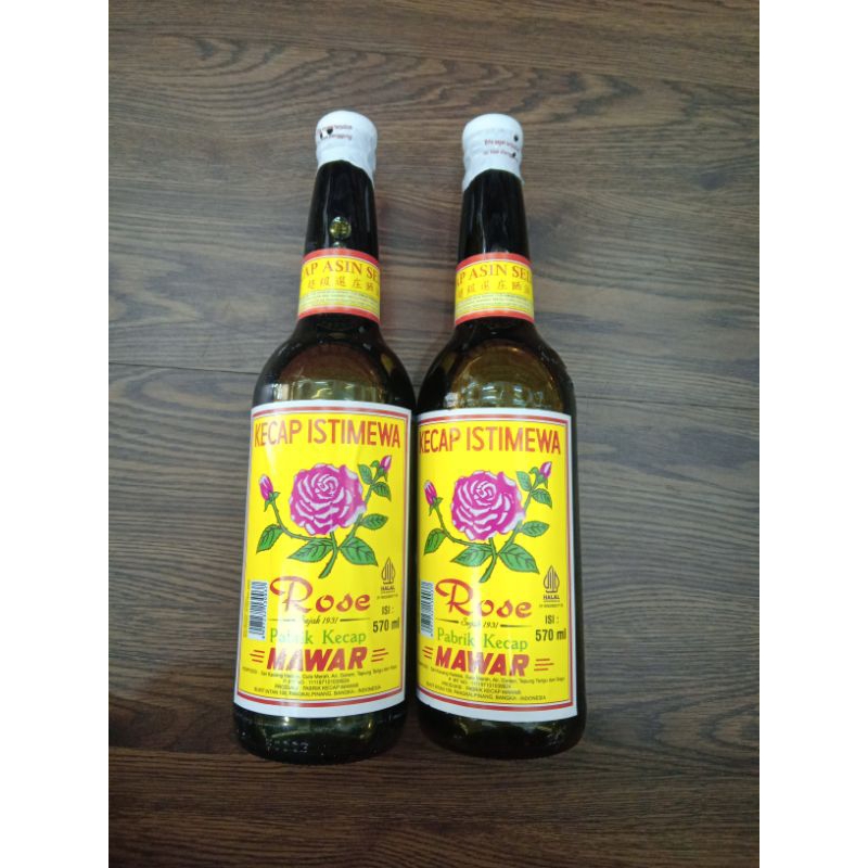 Jual KECAP ASIN CAP MAWAR (ROSE) | Shopee Indonesia